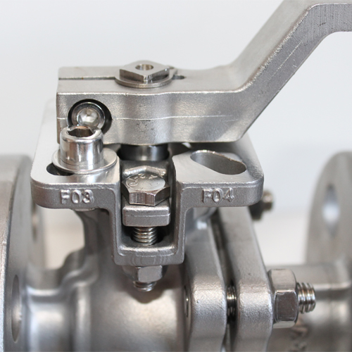 Fire Safe Flange Stainless Steel Ball Valve 150LB Floating with ISO5211 ...